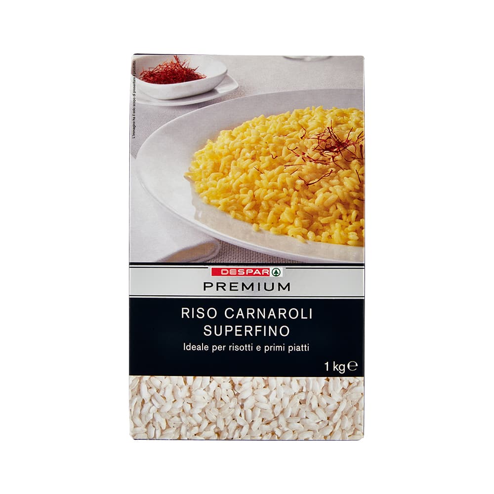 DESPAR PREMIUM ORIZ CARNAROLI 1KG – Spar
