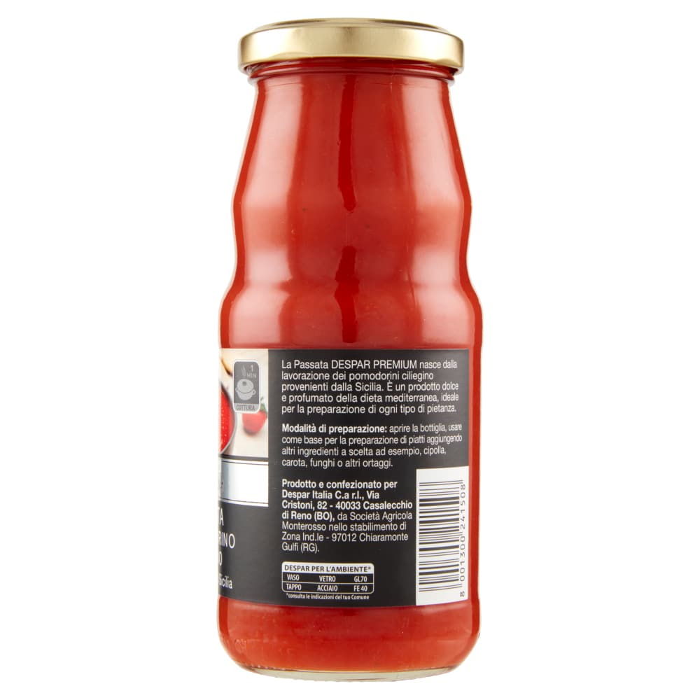 DESPAR PREMIUM SALCE DOMATE QERSHI 360GR – Spar
