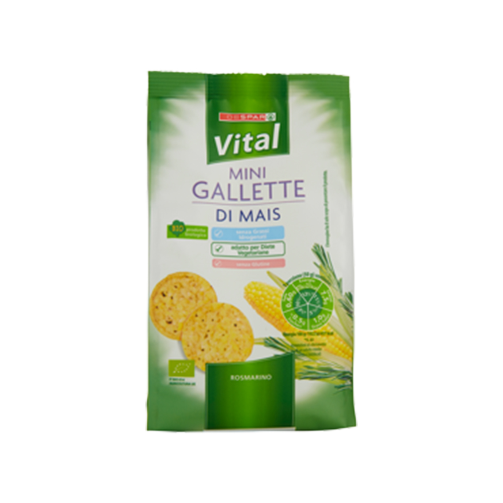 DESPAR VITAL MINI GALETA MISRI ME VAJ ULLIRI 50GR – Spar