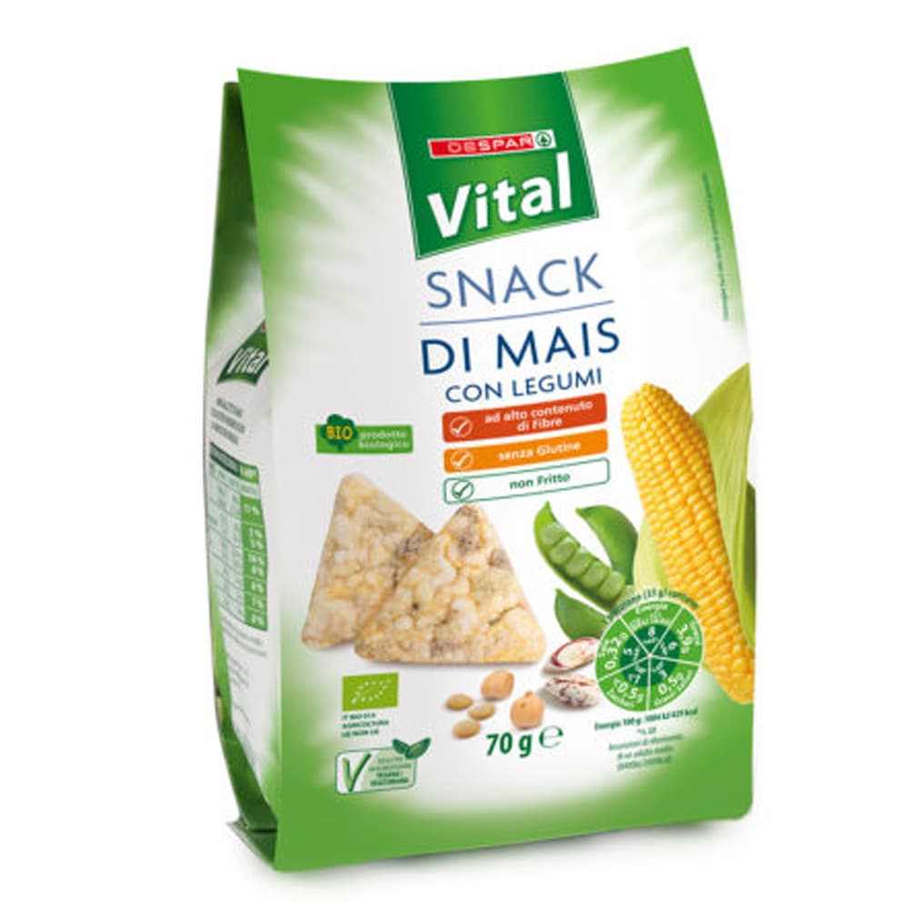 DESPAR VITAL SNACK MISRI LEGUMI 70GR – Spar