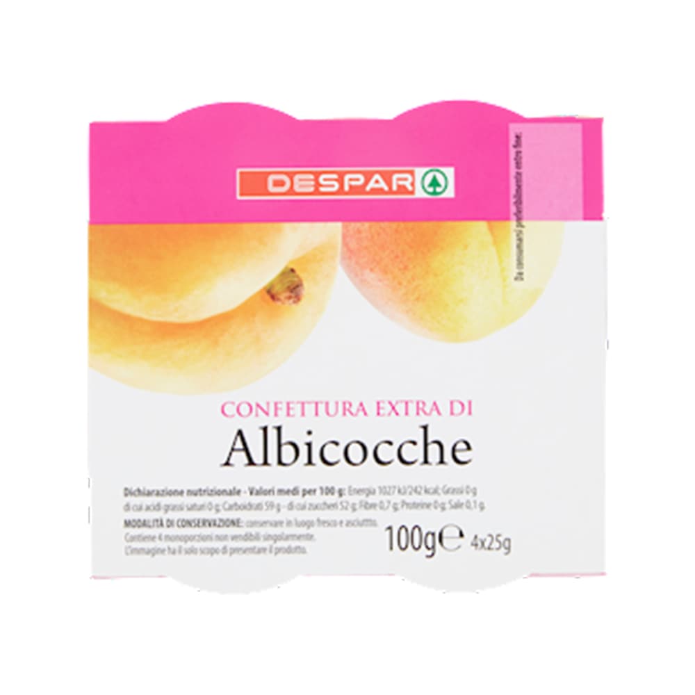 DESPAR RECEL KAJSI 4X25 GR – Spar