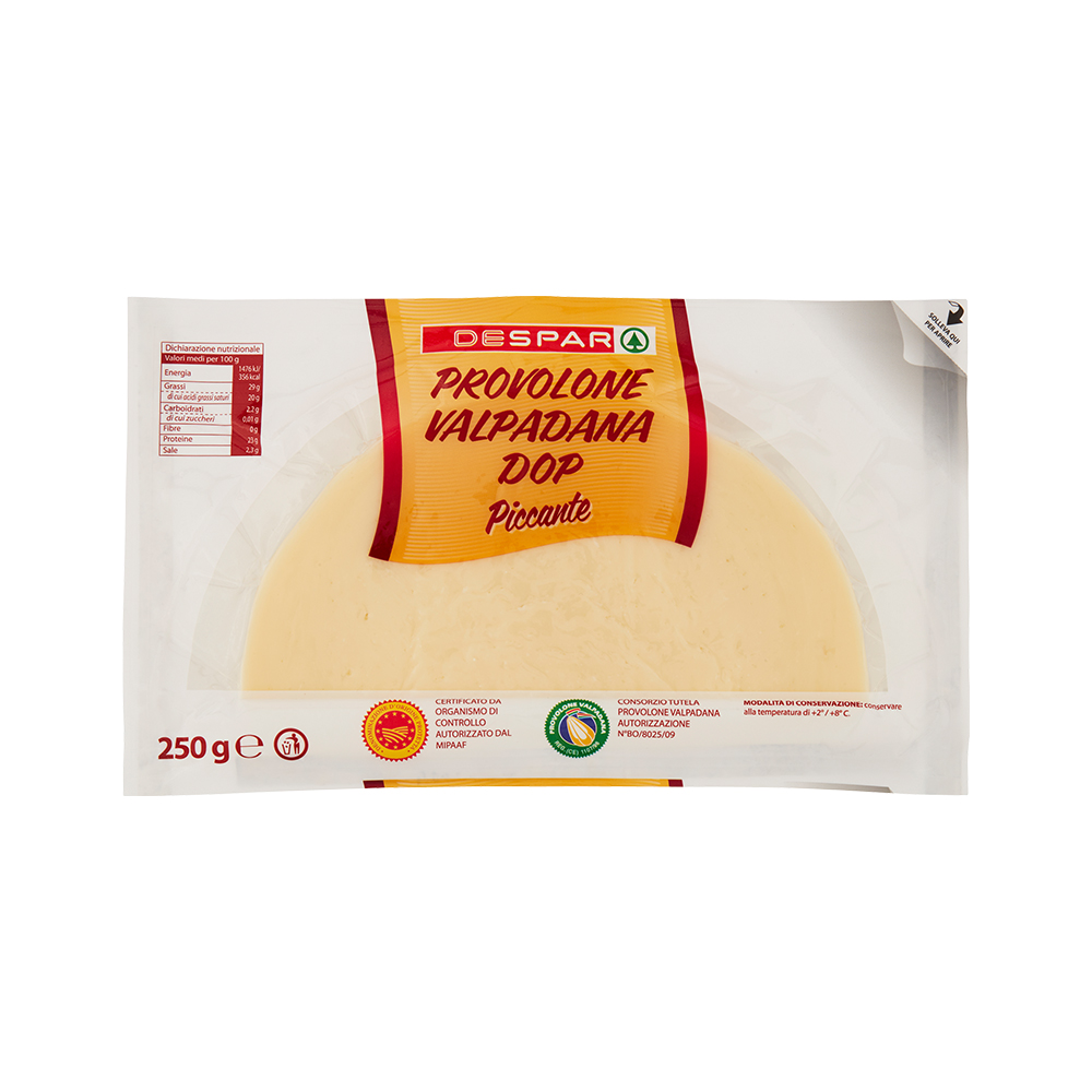 DESPAR DJATH PROVOLONE PIKANT 250GR – Spar